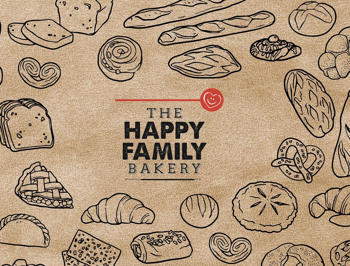 Find us on Facebook and Instagram - The Happy Family Bakery